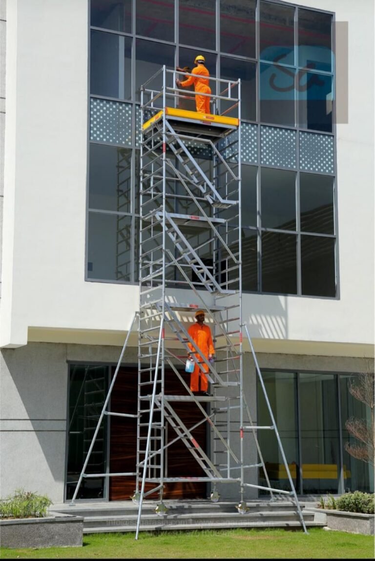 Aluminium Mobile Scaffold Towers with Stairway Type – Skega